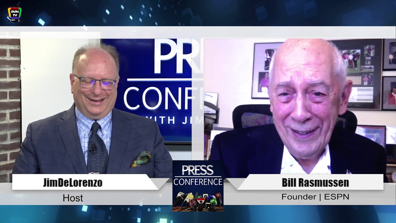 Jim DeLorenzo's "Press Conference" with ESPN Founder Bill Rasmussen ...