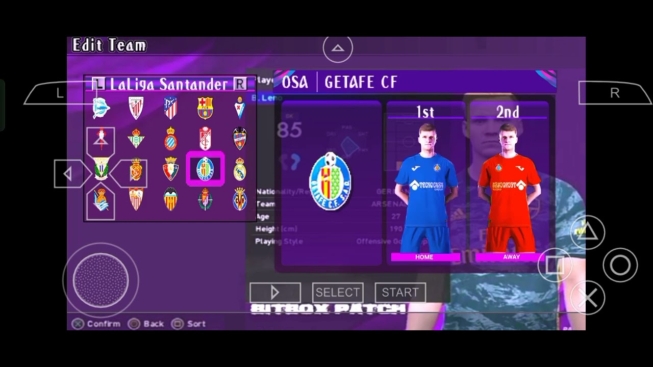 pes 2020 ppsspp mods PS 4 BITBOX patch 😍 - YouTube