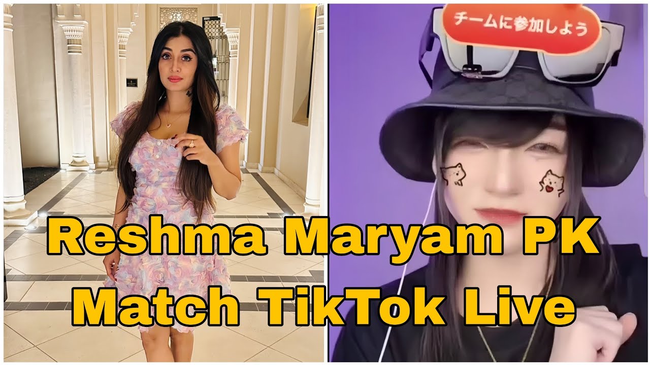 Reshma Maryam TikTok Live Match | 10M coins punishment | #tiktoklive - YouTube