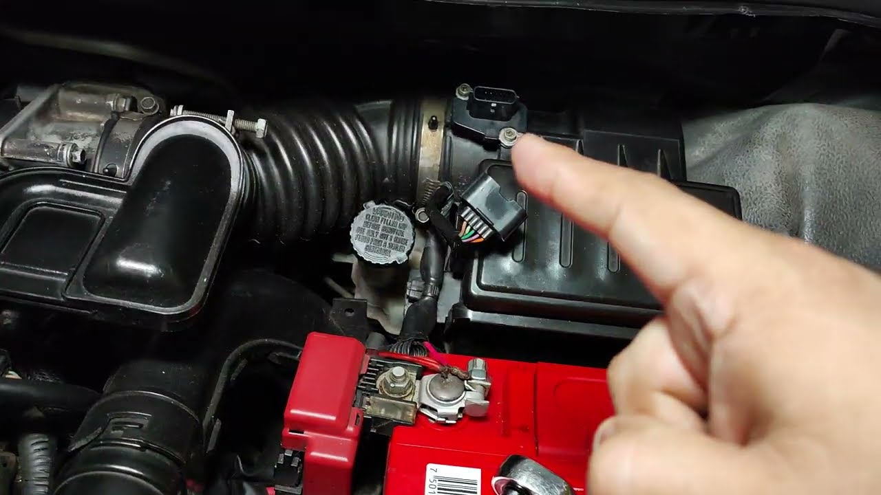 COMO CAMBIAR EL SENSOR MAF DEL NISSAN TIIDA ( SENSOR DE FLUJO DE AIRE ...