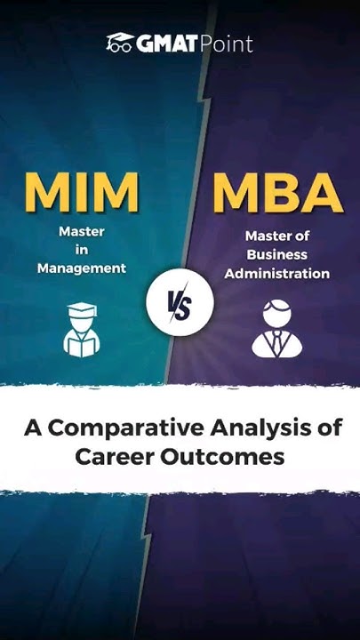 MiM vs MBA: A Comparative Analysis of Career Outcomes - YouTube