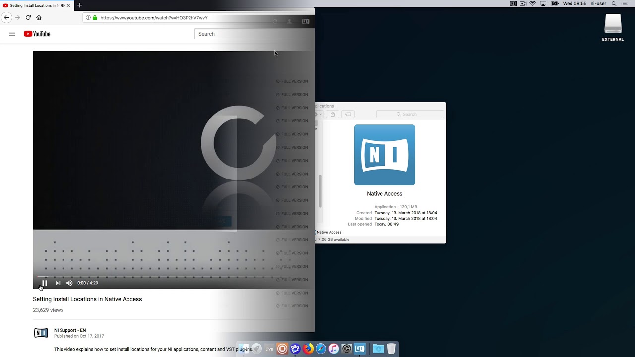 Registrierung und Installation eines Native Instruments-Produkts - YouTube