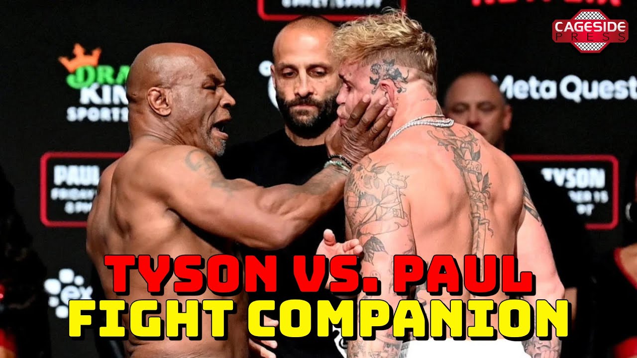 Mike Tyson vs. Jake Paul Fight Companion pres. by Cageside Press - YouTube