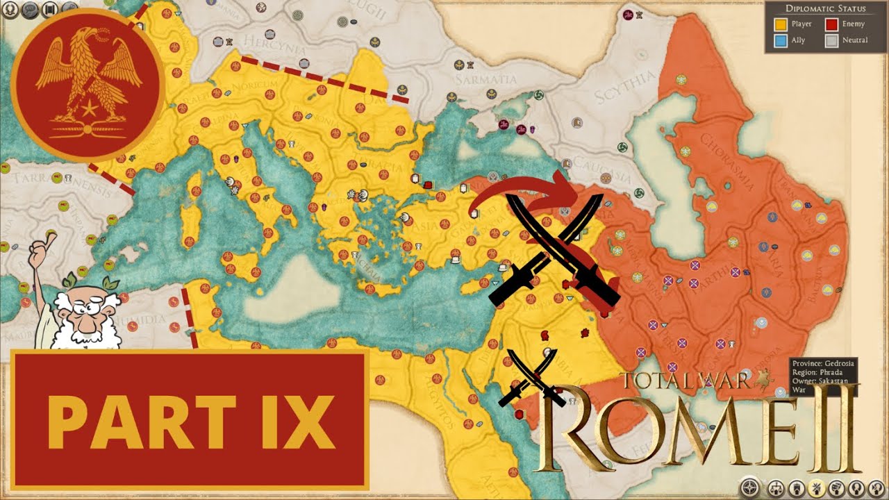 Good Defense! Rome 2: Total War - Empire Divided: Aurelian Pt 9 - YouTube