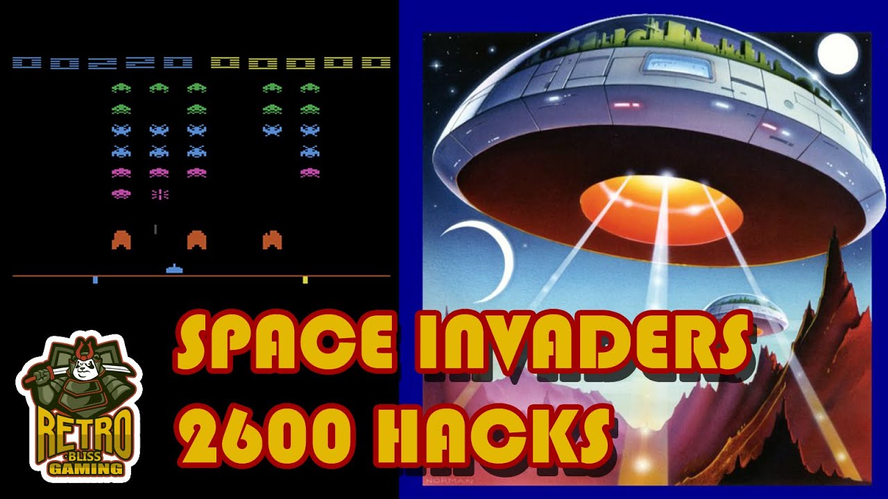 Space Invaders - Atari 2600 Game Hacks - YouTube