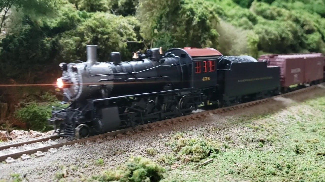 Norfolk and Western 475 on a freight charter for the Strasburg Railroad ...