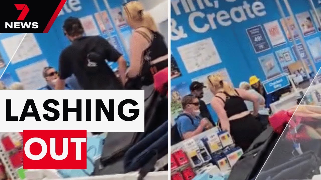 Woman's foul-mouthed tirade caught on camera at Officeworks Elizabeth ...