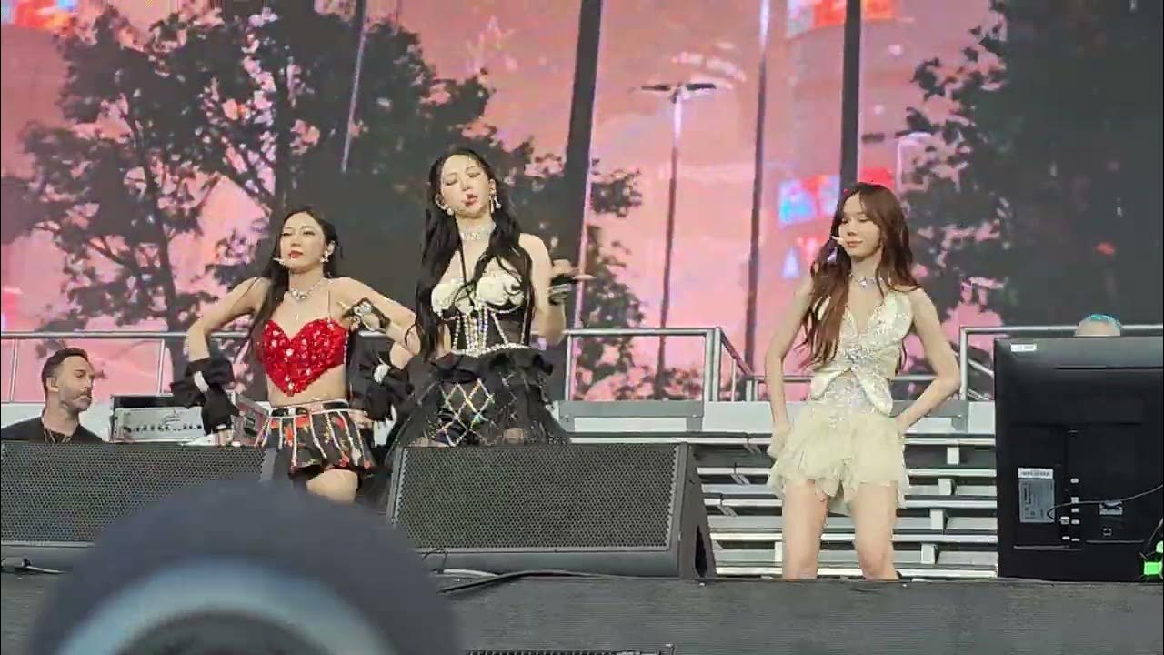 230610 Aespa in Governors Ball - Intro+Girls fan cam. 에스파 거버너스 볼 뮤직 페스티벌 - Intro+Girls - YouTube