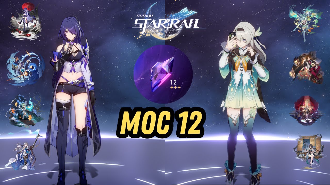 Firefly E2 vs Acheron E4 : MOC floor 12 - [ HONKAI STAR RAIL ] - YouTube