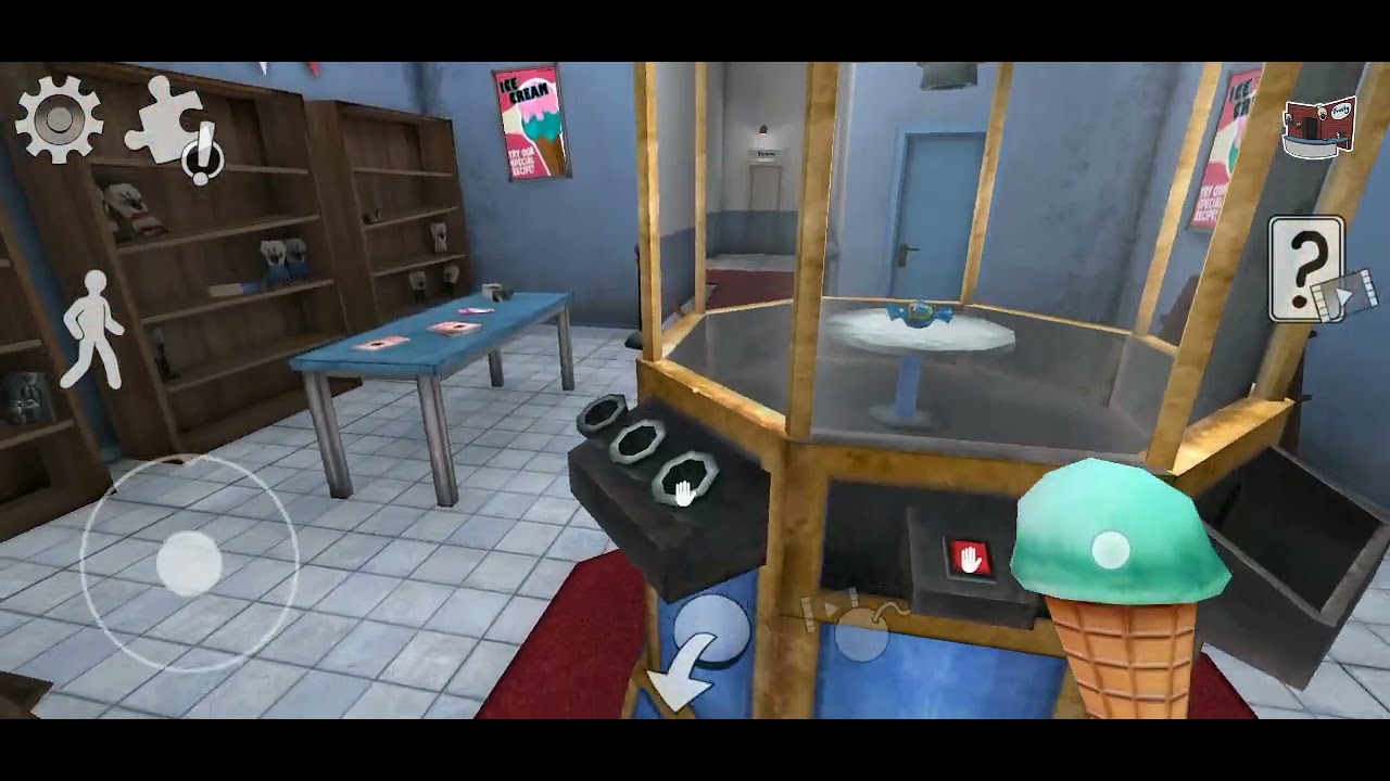 ice scream 4 game play - YouTube