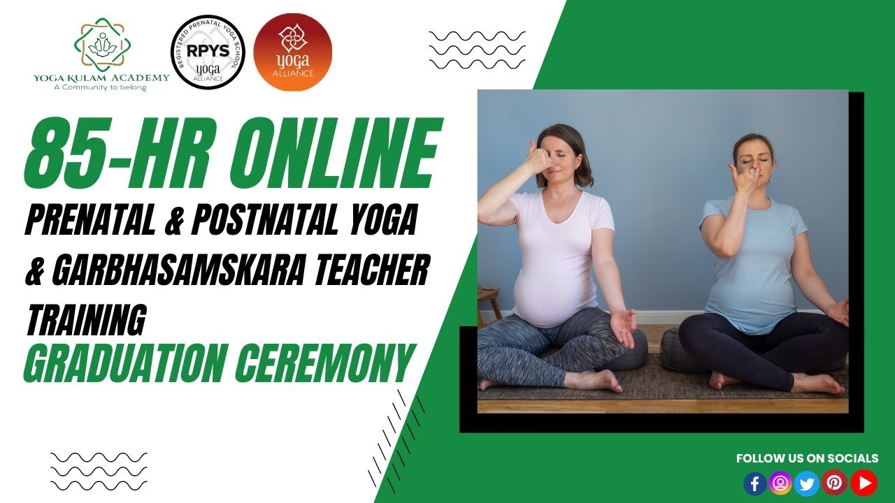 85-Hour Online Prenatal & Postnatal Yoga Teacher Training Graduation ...