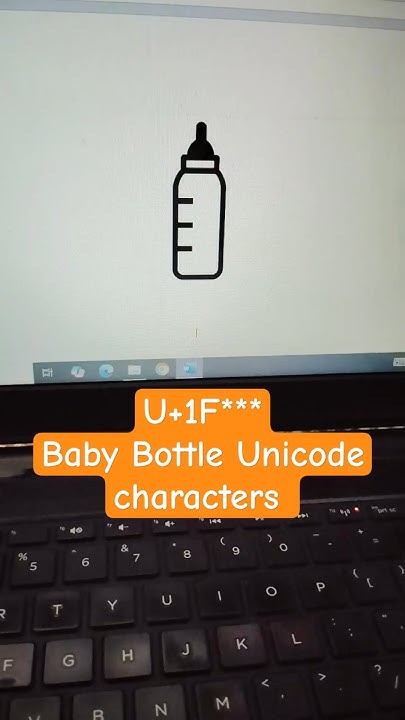How to make Baby Bottle Symbol in MS Word #shorts #unicode #babybottle ...