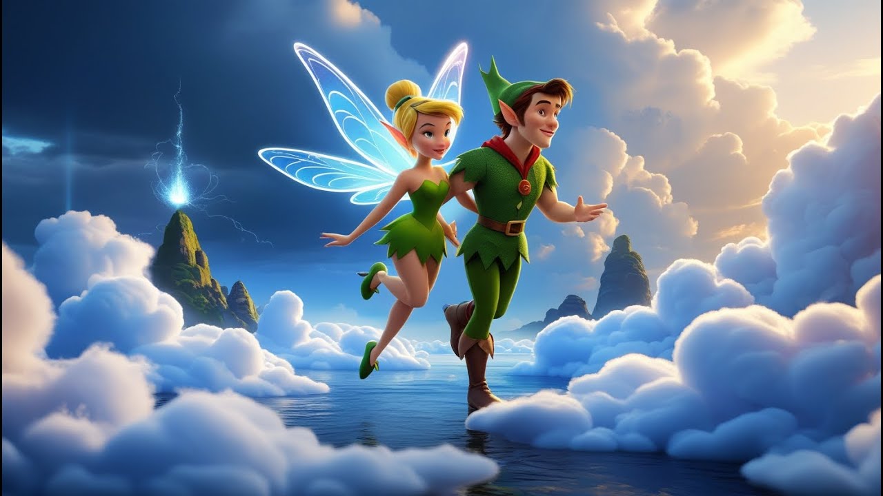 Peter Pan and Tinker Bell: The Adventure of Cloud Island - YouTube
