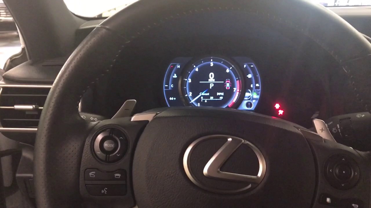2015 Lexus IS 350 interior - YouTube