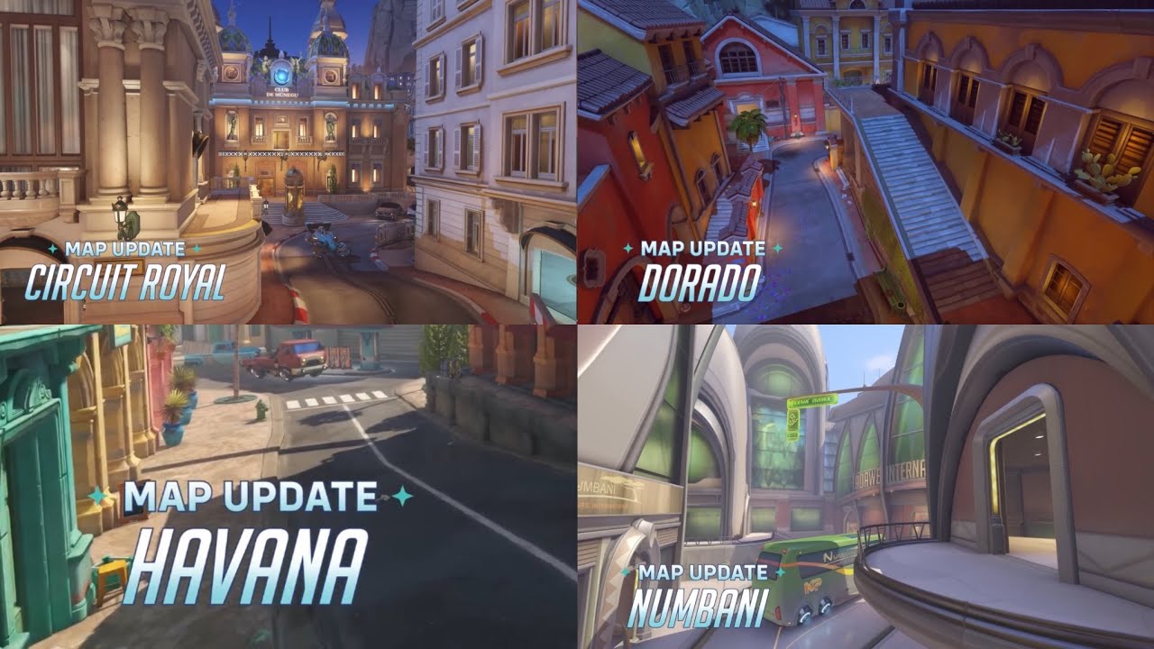 Overwatch 2 season 13 all map rework changes - YouTube