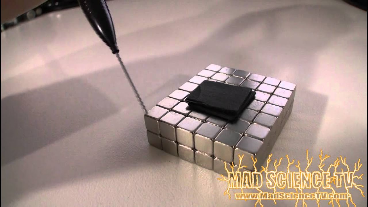 Levitation: Pyrolytic Graphite and Neodymium Magnets - YouTube
