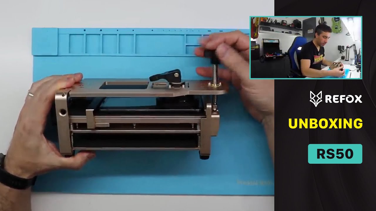 REFOX Master Class by Arreglando Cosas: Unboxing #REFOX RS50 - YouTube