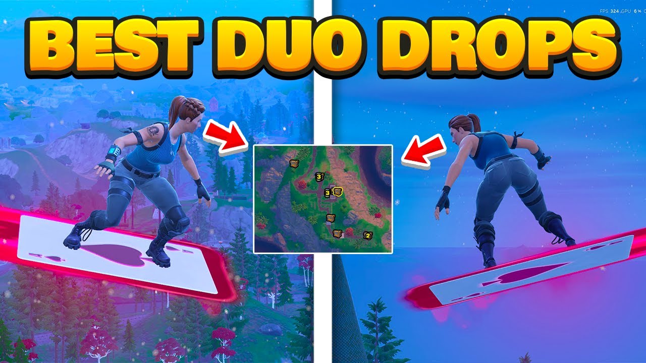 BEST Duo Drop Spots in Fortnite Chapter 5 Season 4 Marvel (Ranked ...