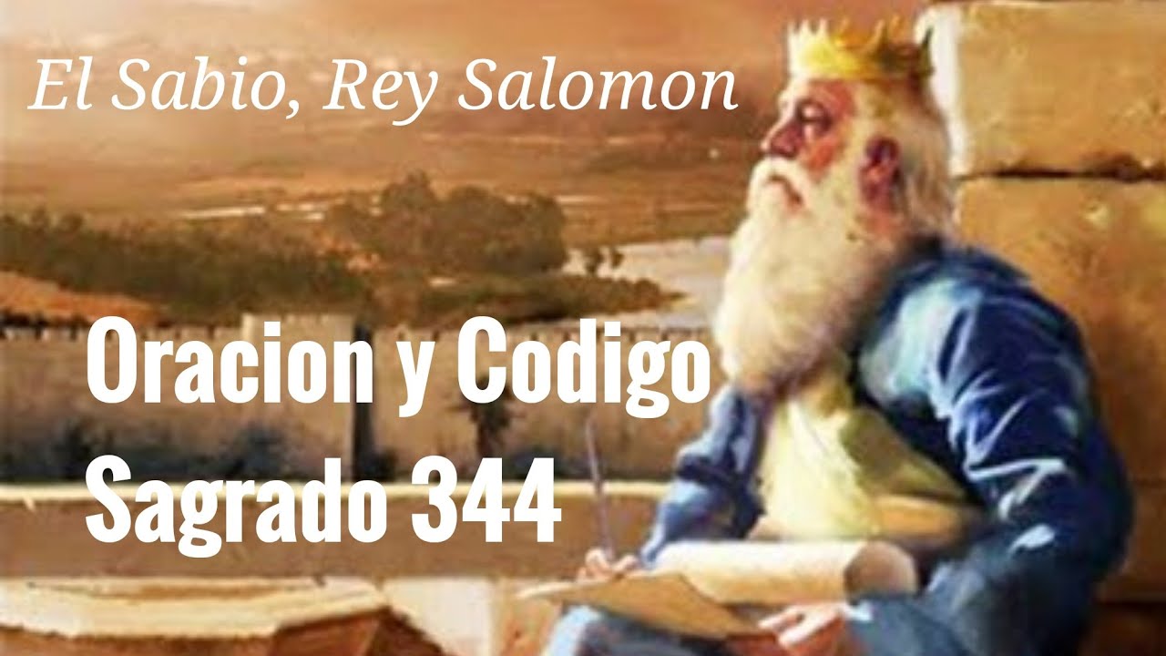 El Sabio, Rey Salomon Oracion y Codigo Sagrado - YouTube