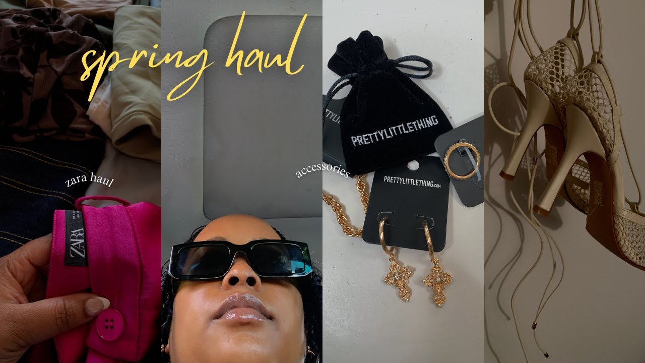 PRETTY LITTLE THING TRY ON HAUL | SPRING CLOTHING HAUL, VACATION OUTFIT ...