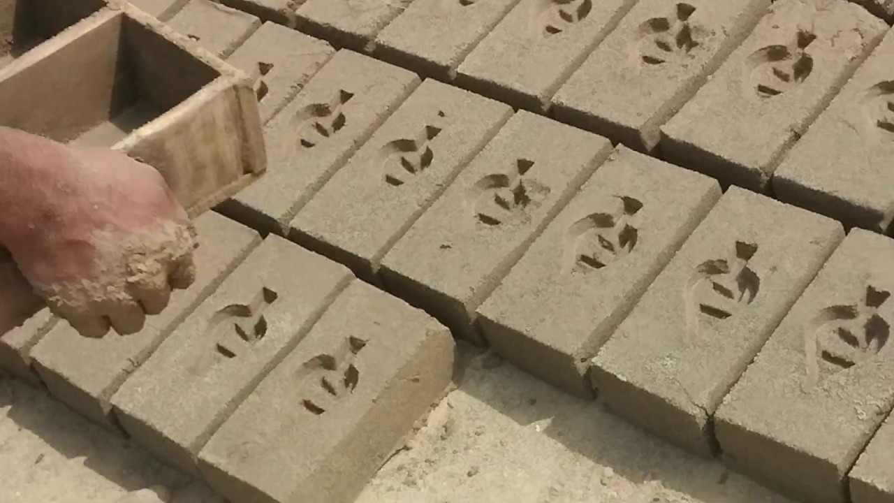 Manual Hand Made Bicks | Hand Made By Bricks | Bricks making process ...