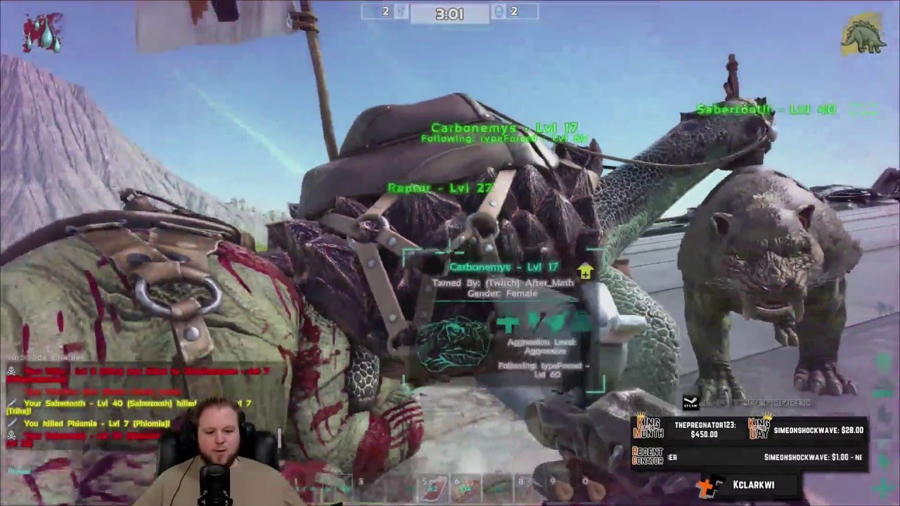 ARK:SOTF - Turtle of DOOM - FFA Win - YouTube