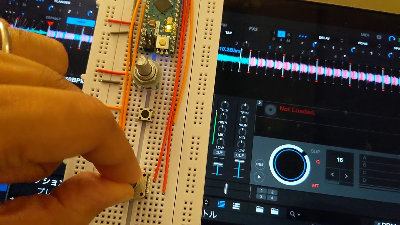 Arduino + MIDIUSB + Rekordbox DJ - YouTube