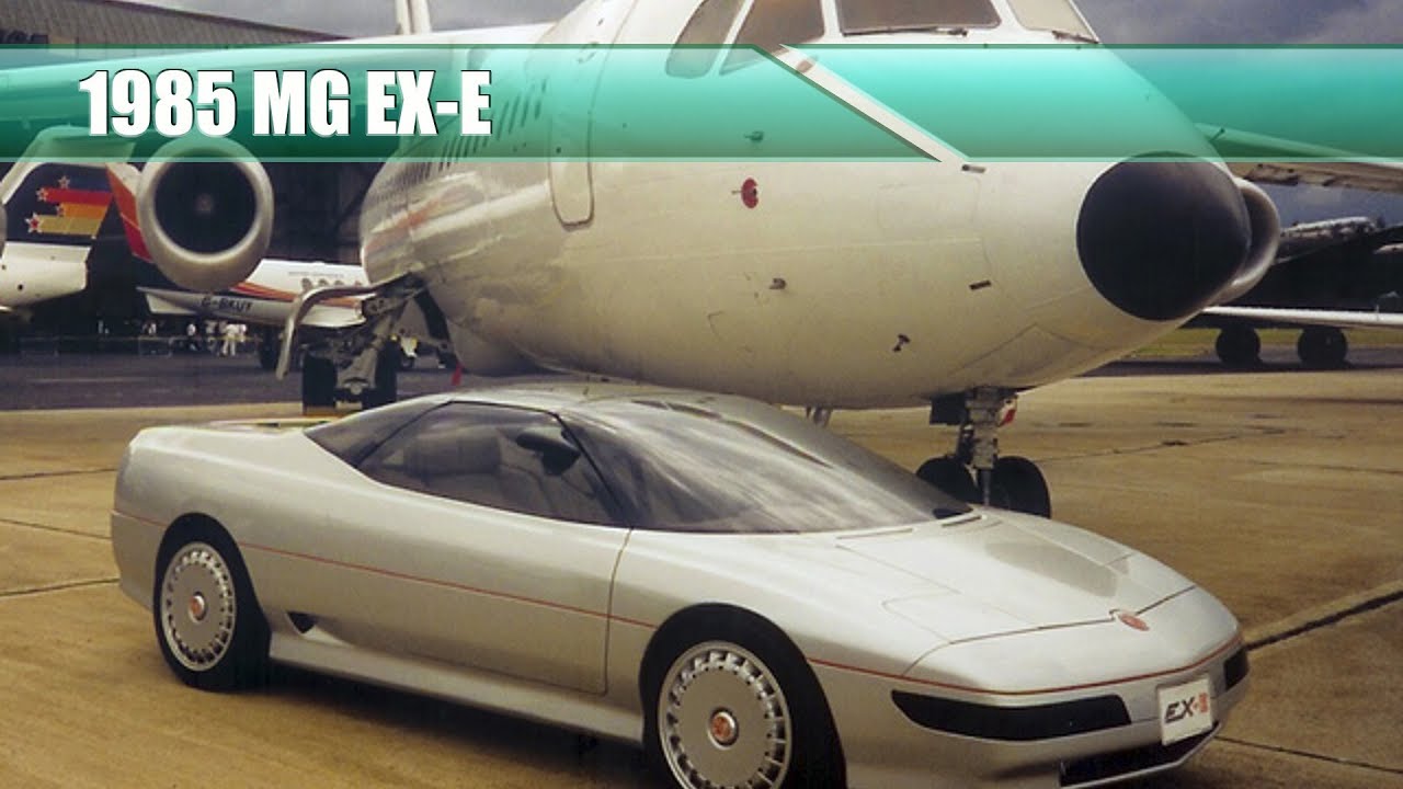 Amazing But Forgotten Concept Cars: 1985 MG EX-E - YouTube