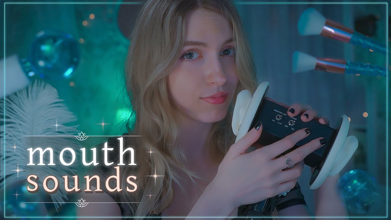 ASMR MOUTH SOUNDS en tus orejitas y VISUALES ️🌼 - YouTube
