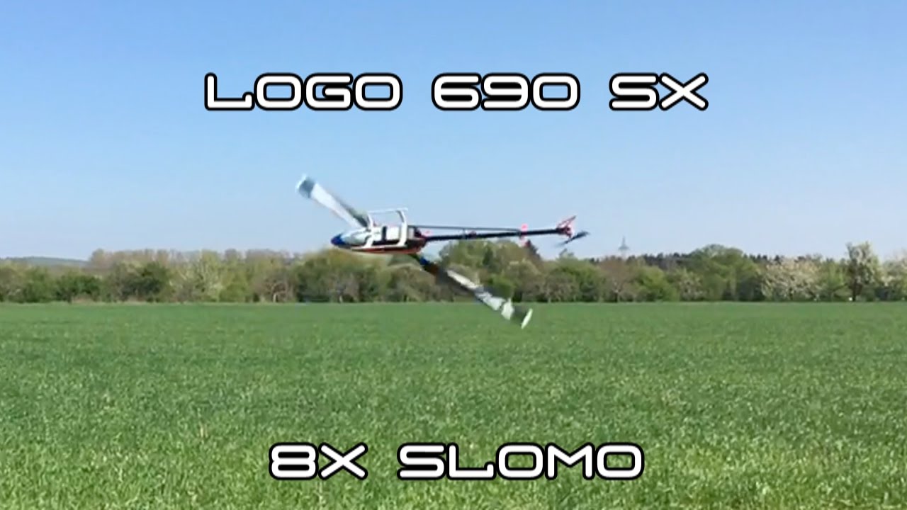 LOGO 690 SX | 8x Slomo (throwback) (raw blade sound) - YouTube