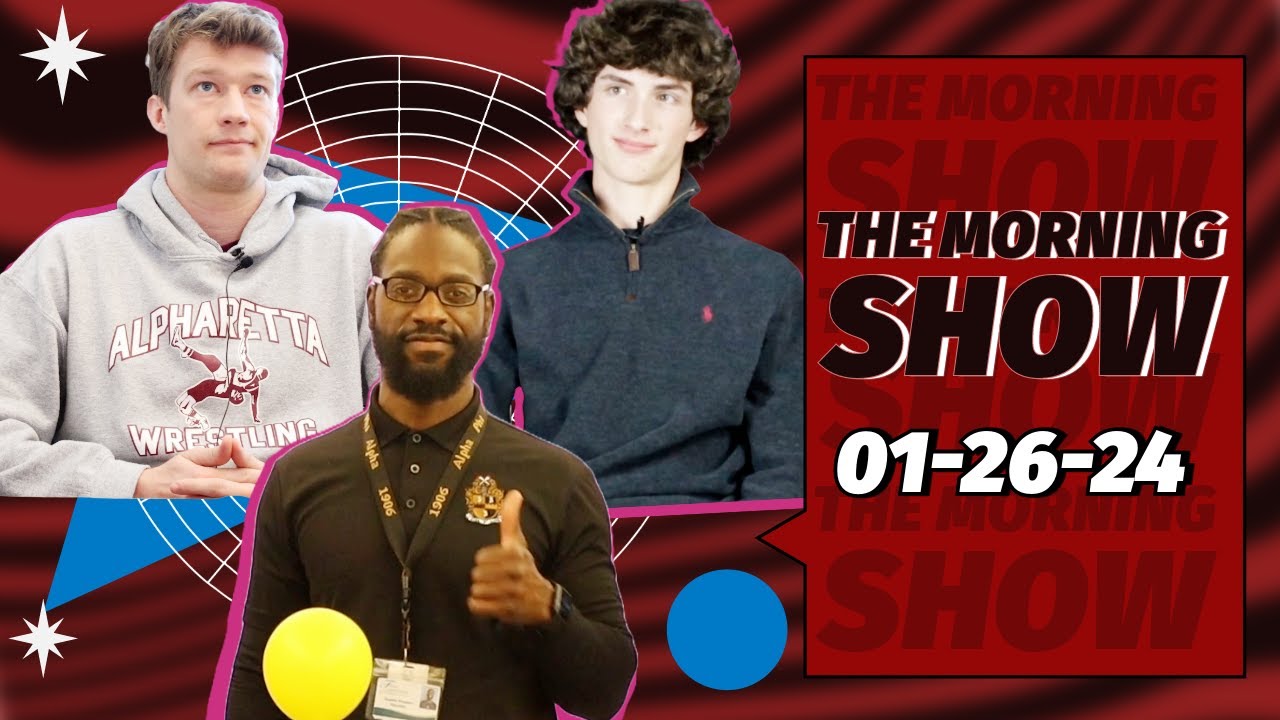 Alpharetta High School Morning Show 1/26/24 - YouTube