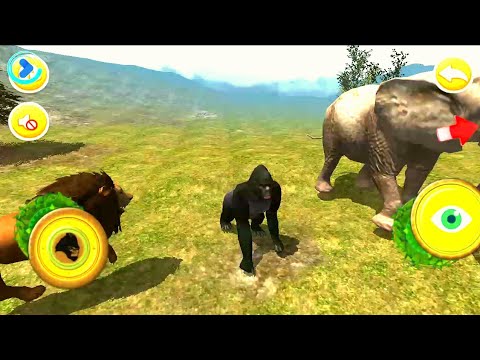 Real Gorilla Simulator (PT Game Studio) Attack Wildlife Quest - Android ...