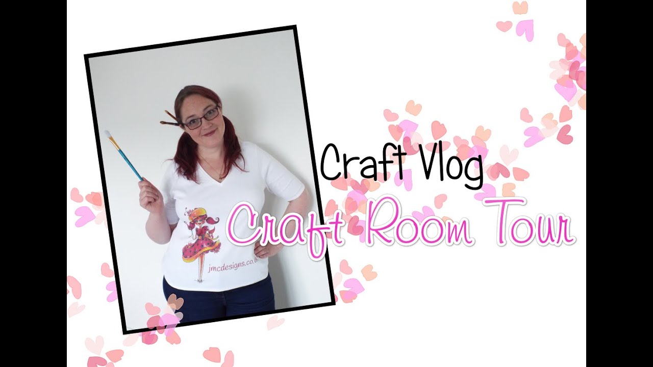 Craft Vlog - Craftroom Tour - YouTube