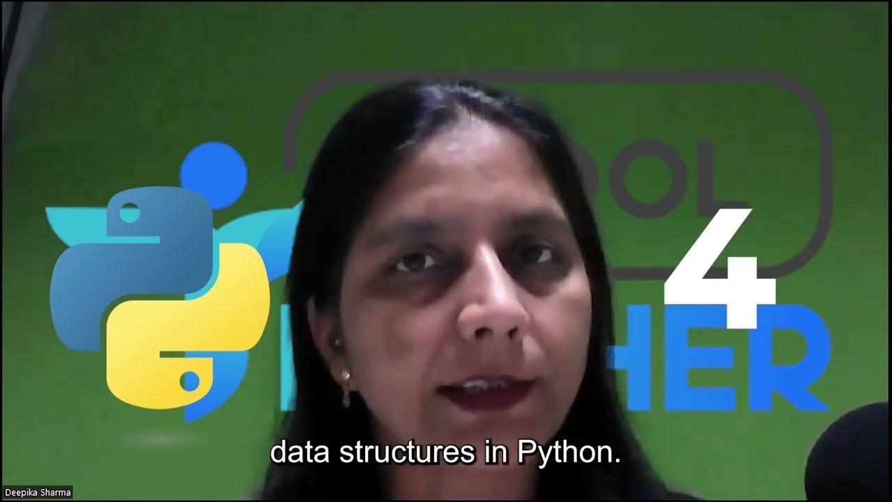 Python Data Structures Lists, Dictionaries, Sets & More | Dr. Deepika Sharma | Teacher Cool ...
