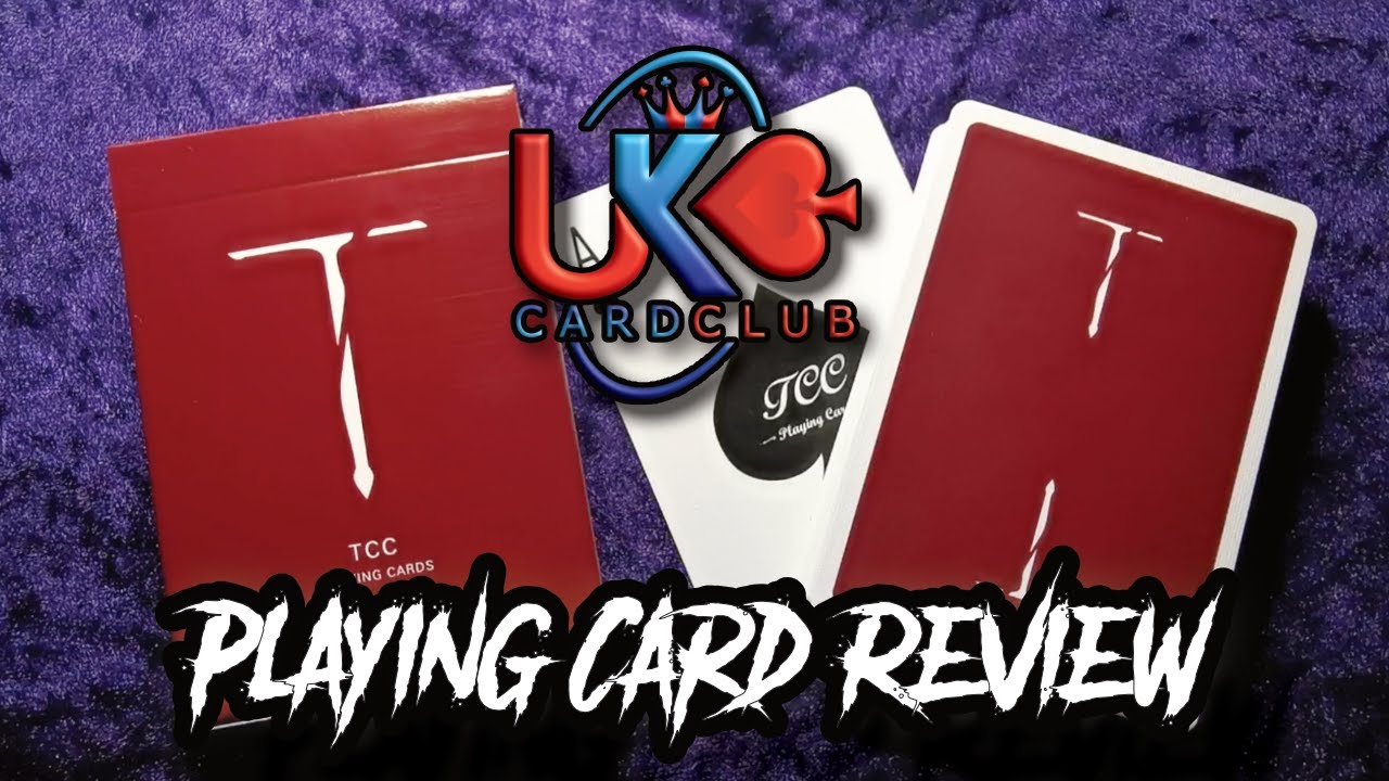 USPCC - New T Playing Card Deck Review - TCC Playing Cards - YouTube