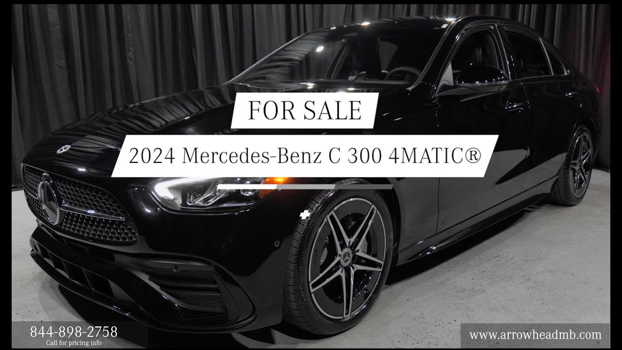 New 2024 Mercedes-Benz C-Class C 300 4MATIC® Sedan MB of Arrowhead AZ ...