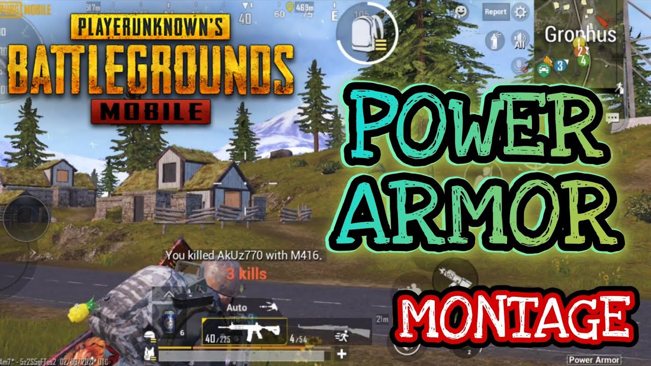 [PUBG MOBILE] #28 Montage in Power Armor mode | Livik Map - YouTube