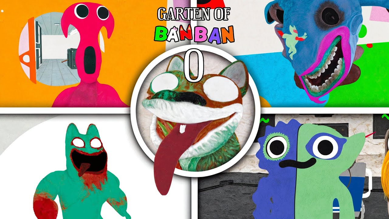 Garten of BanBan 0(Full Bright Mode) - All Secrets Out of Bounds | Full ...
