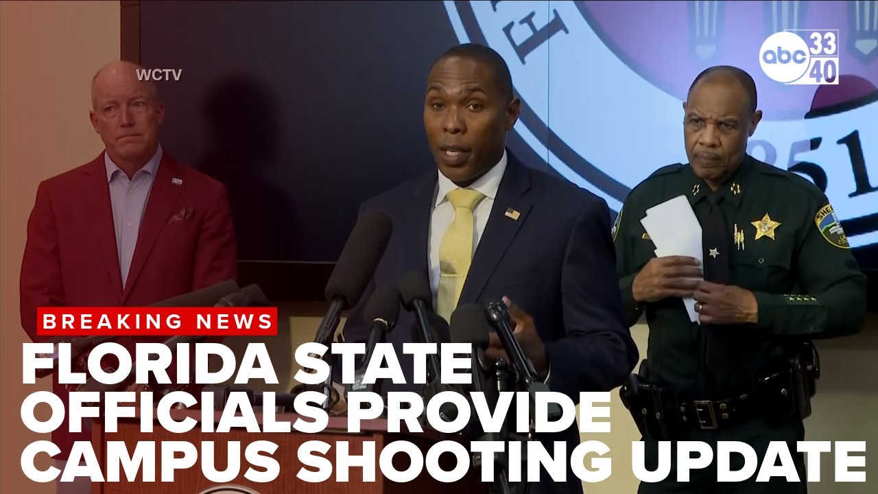 LIVE: Florida State Officials Provide Update into University Shooting ...