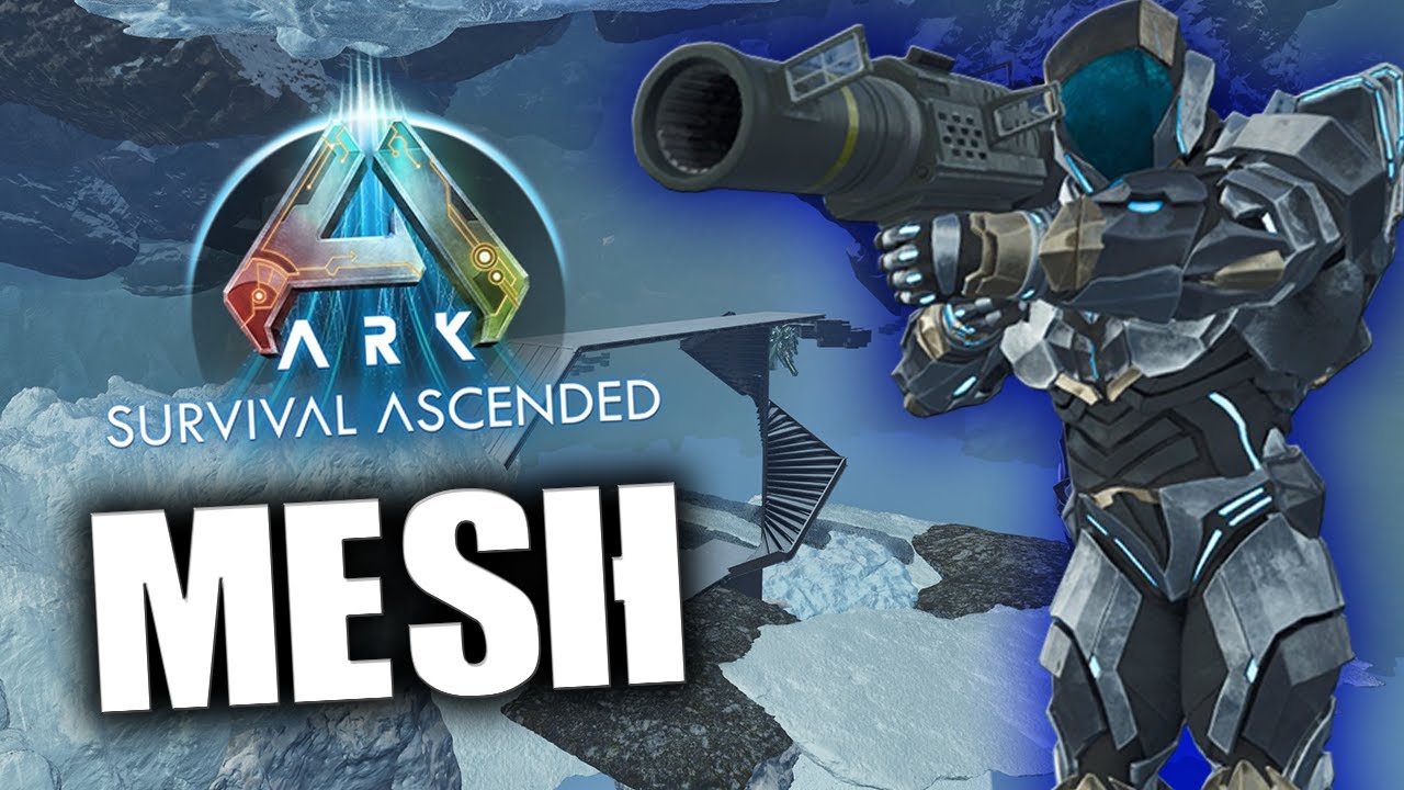 EL MESH MAS FACIL DE ARK SURVIVAL ASCENDED - YouTube