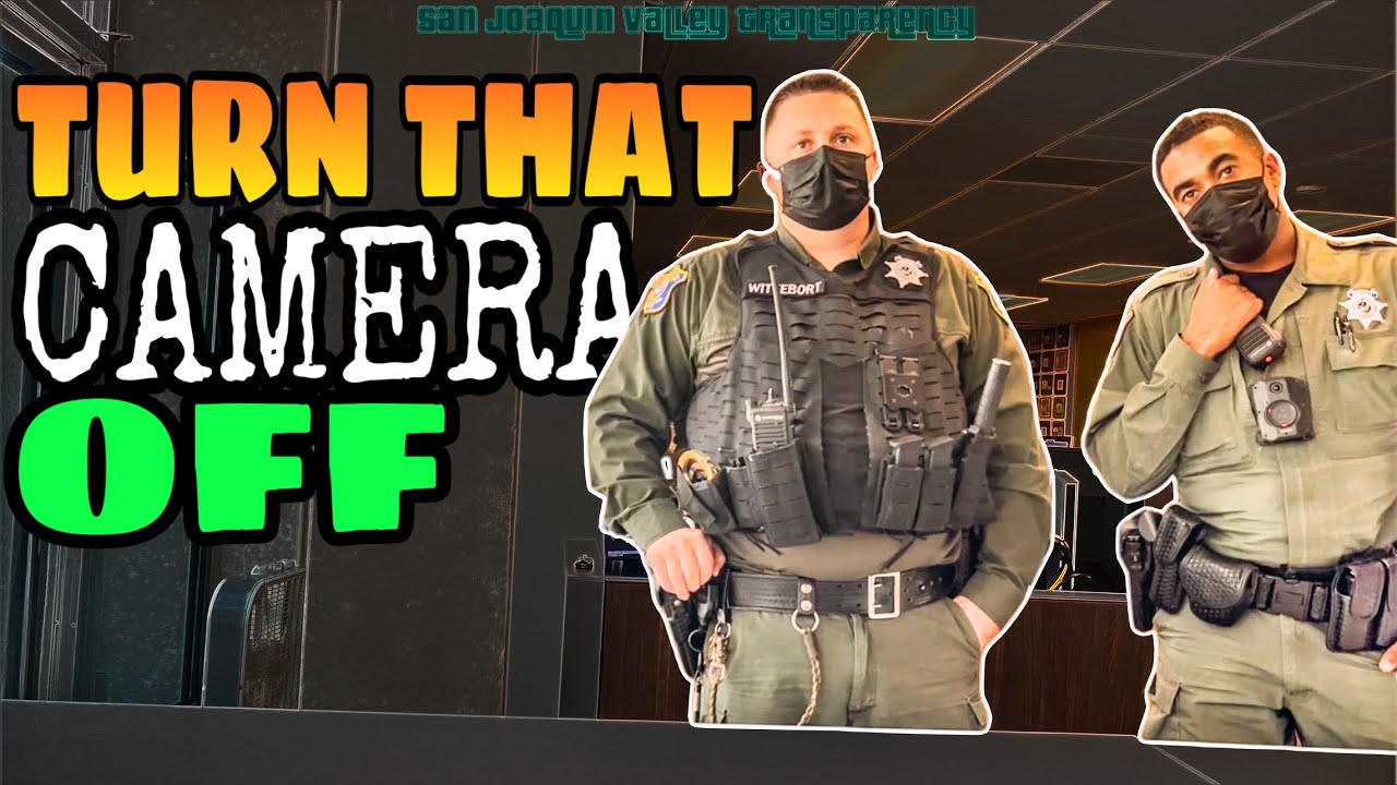 “Intimidation Tactics Fail” - You Can’t Record in Here - YouTube