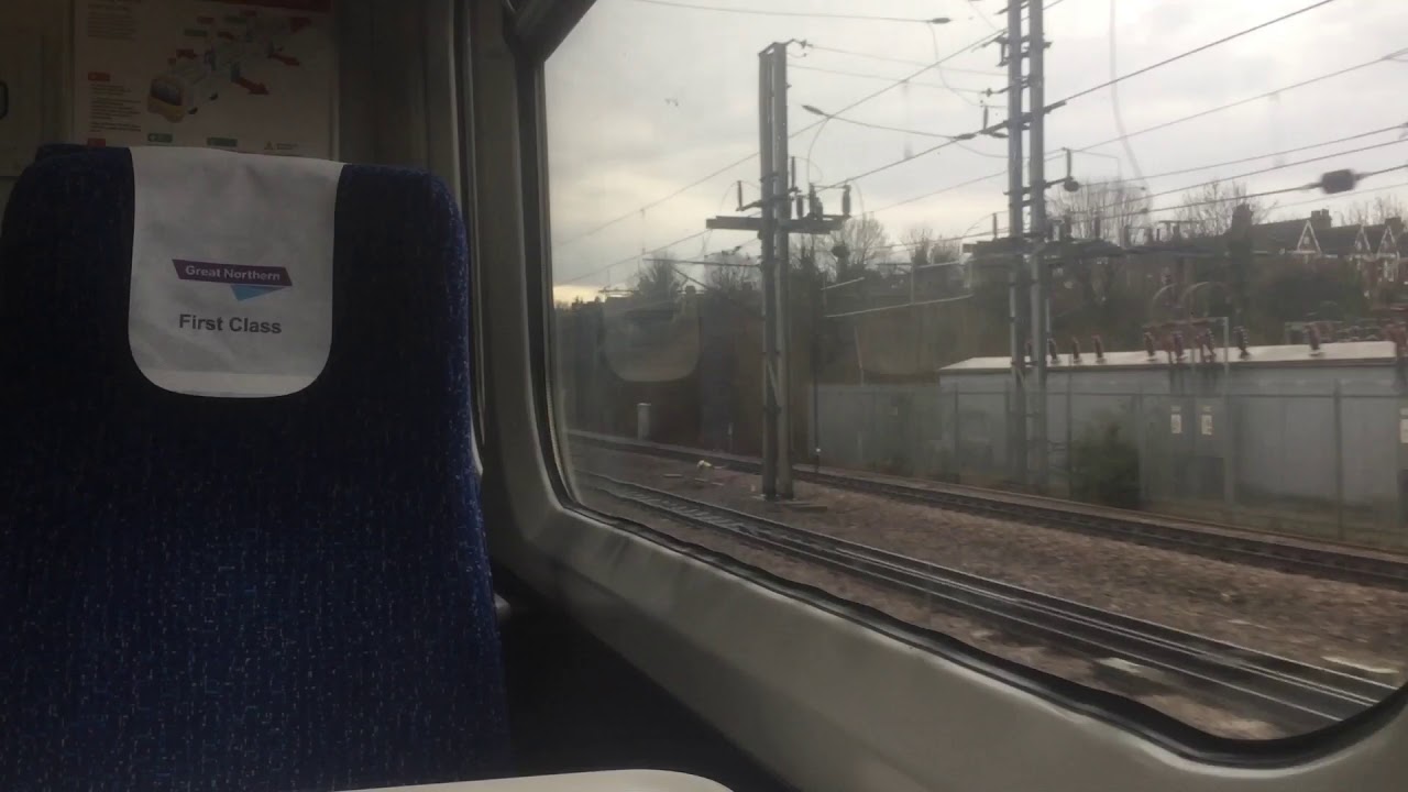 Journey on a Great Northern Class 365 EMU Networker | 365521 | Potters ...