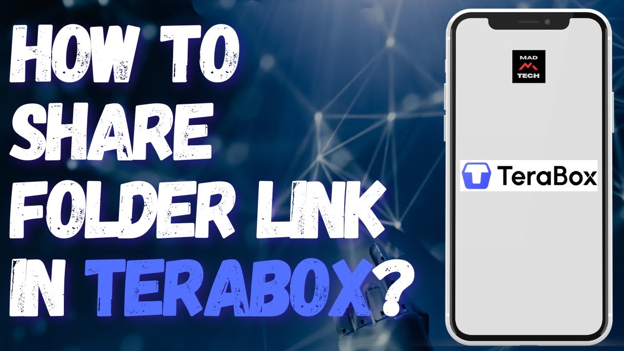 How to Share Folder Link in Terabox? - YouTube
