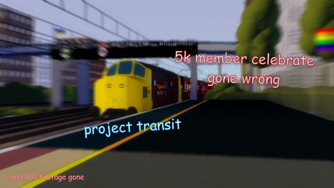 ROBLOX Project Transit - 5K Group Members Celebration Gone Wrong! - YouTube