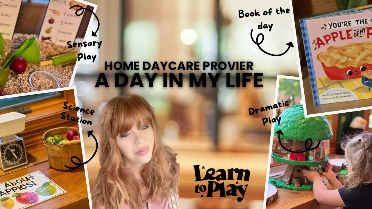 DITL of a Home Daycare provider - YouTube