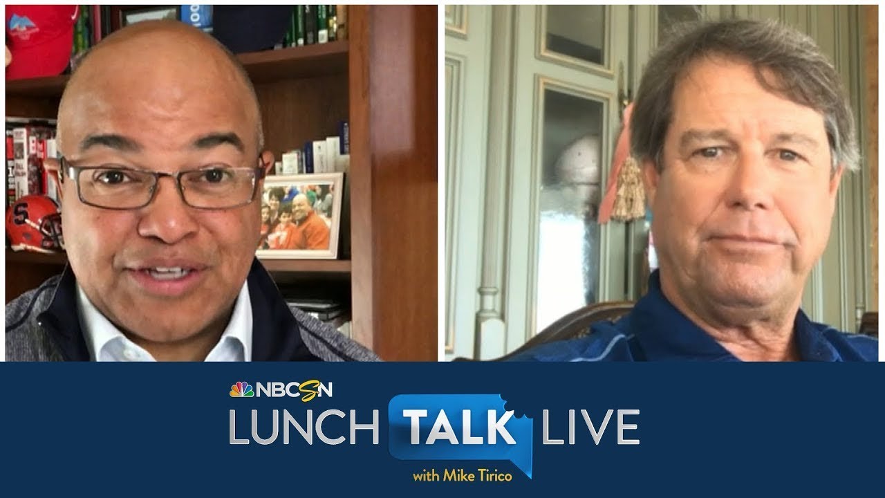 Paul Azinger examines Driving Relief competitors, Seminole Golf Club ...