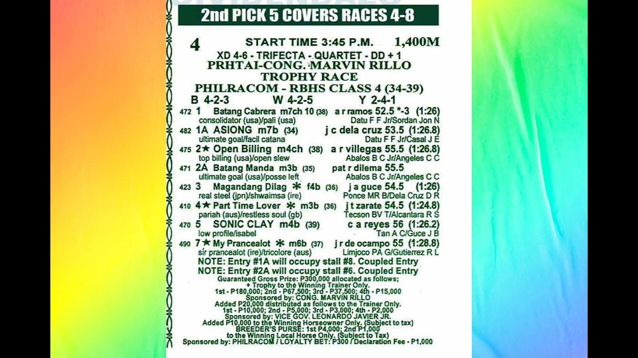 karera tips ni zhan ( Mmtci ) Sept. 22. 2024 👉 Sunday 👈 - YouTube