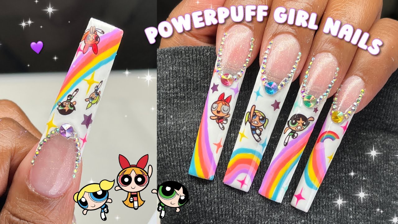 3XL Powerpuff Girls Nails | Nail Reserve LA Gel Polish | Apres Dupe ...