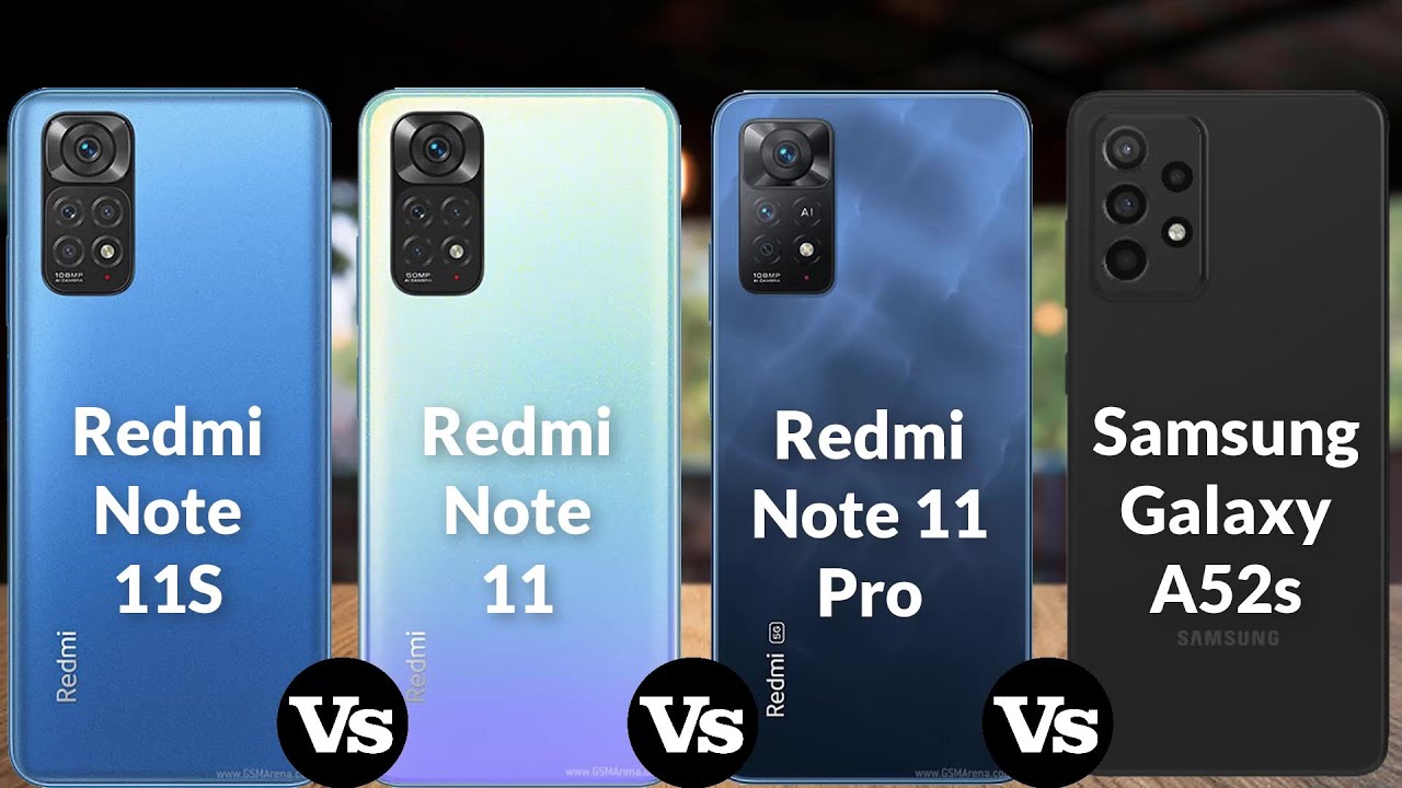 Xiaomi Redmi Note 11S vs Xiaomi Redmi Note 11 vs Xiaomi Redmi Note 11 ...