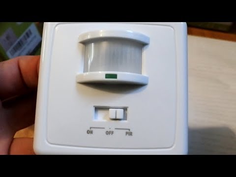 Sensky SK031B Wall Mounted 9m 160 Automatic PIR Infrared LED Motion ...